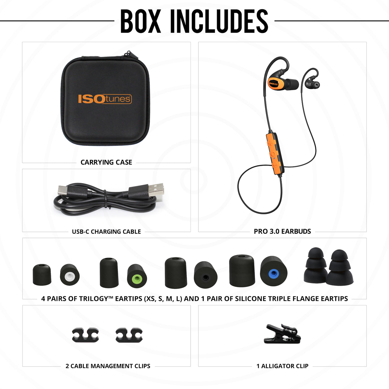ISOtunes PRO 3.0 Bluetooth Headphones | 27 NRR | IP67 | OSHA-Compliant