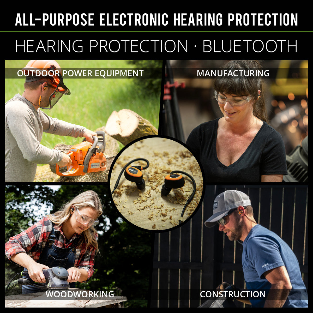 ISOtunes PRO 2.0 Bluetooth Headphones | 27 NRR | IP67 | OSHA-Compliant ...